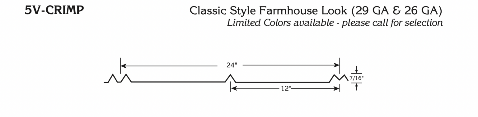 Superior 5V Panels for Roofing & Siding - Watson Metals